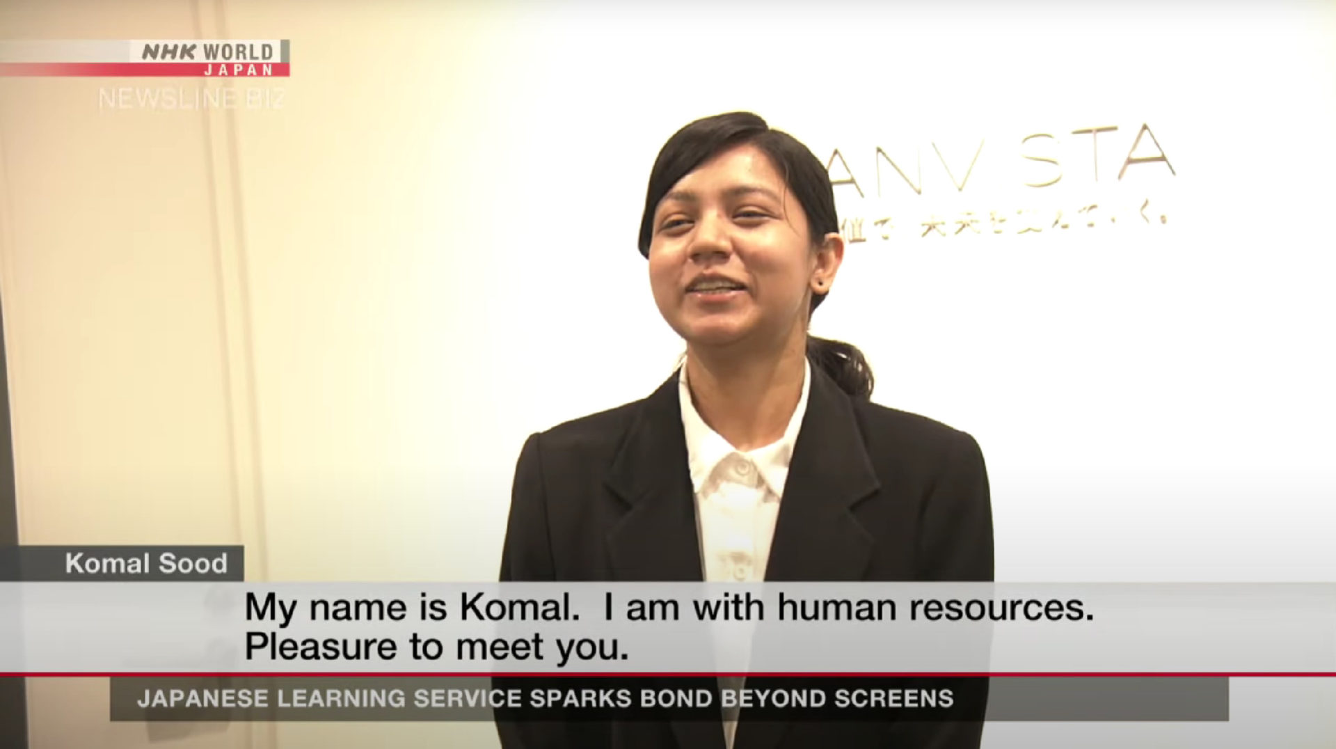 NHK WORLDの番組「NEWS LINE ASIA 24」で、Helteのサービスを利用して就職した女性が紹介されました。